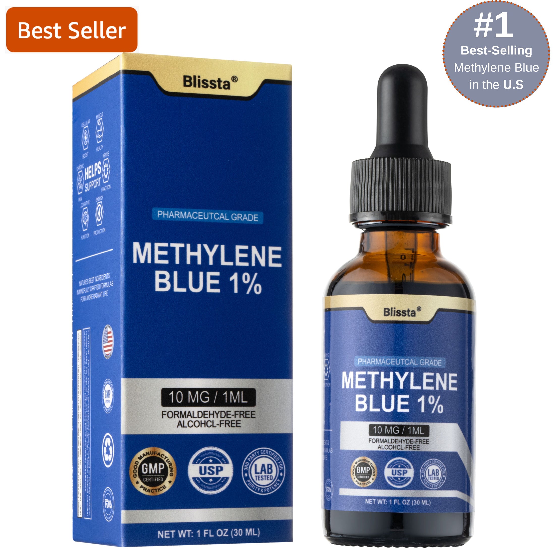 USP Grade - Methylene Blue | Blissta™️